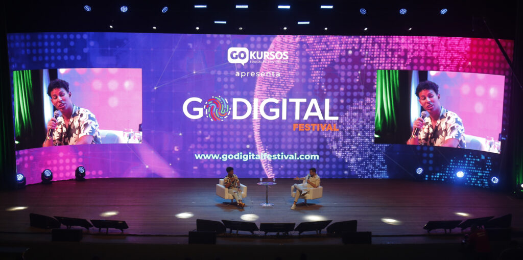 Palcos: conheça os três ambientes do Godigital Festival 2023